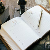 Five Year Journal Leather with One Line A Day Journal Prompts ...