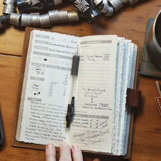 Hunting Journal Leather Log Book - Record Your Adventures – Seasonal Picks