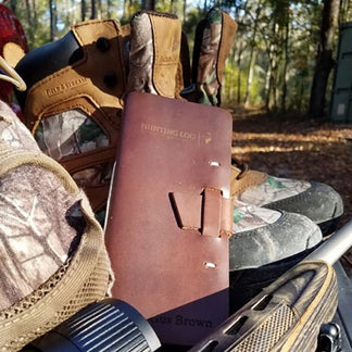 Hunting Journal Leather Log Book - Record Your Adventures – Seasonal Picks